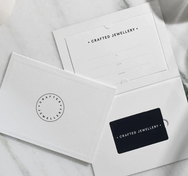 Gift Card – Crafted Jewellery
